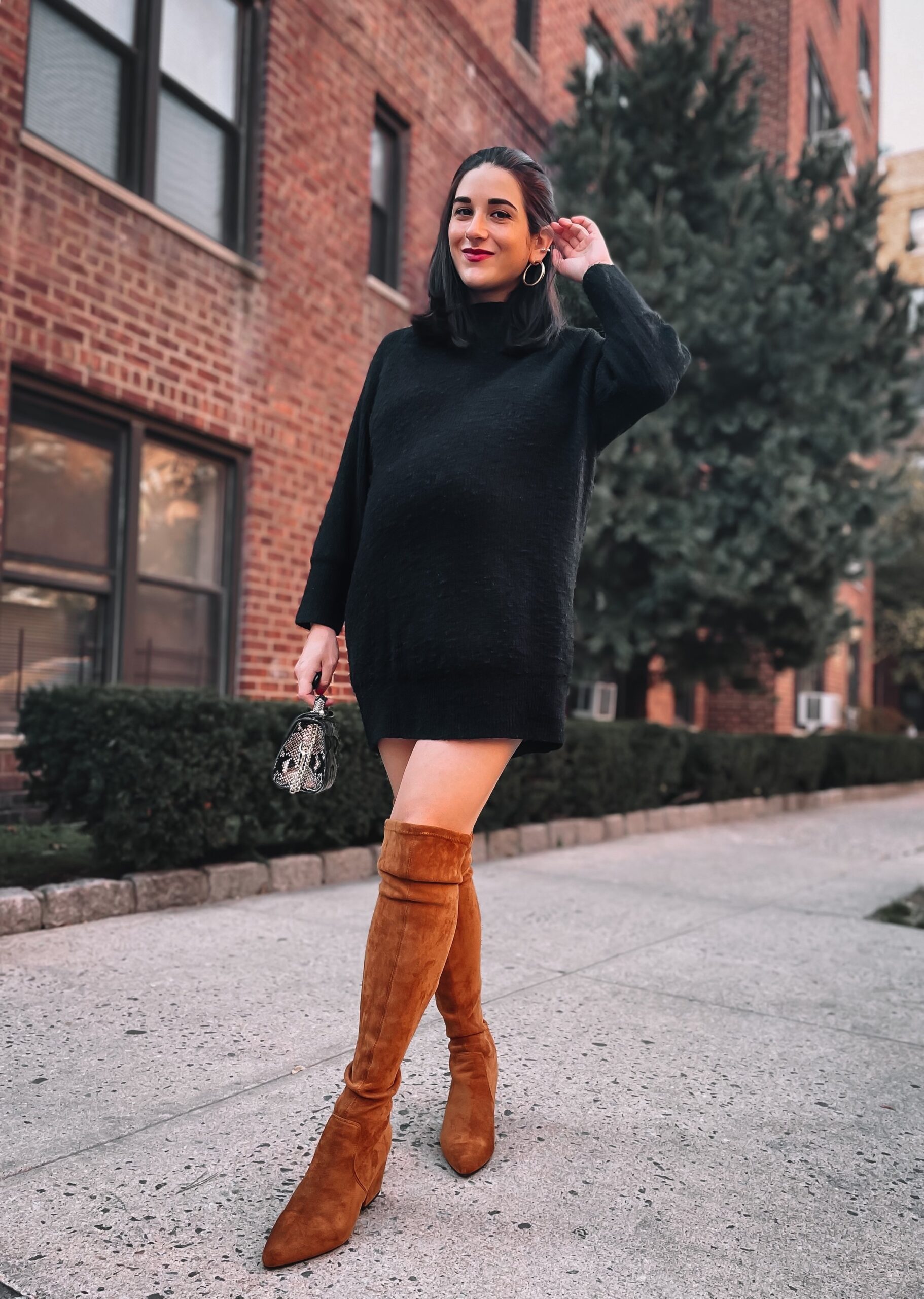 Black Sweater Dress Outfit Ideas (20++ Top List)
